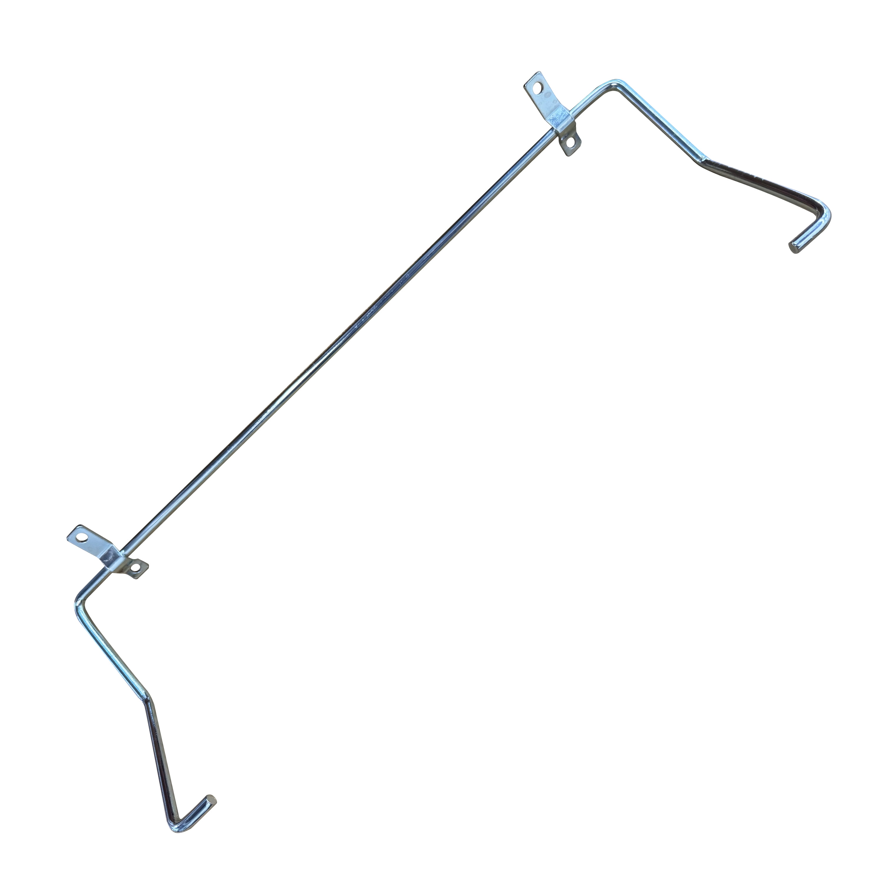 Rok Hardware Steel Toe Kick Bracket, For Folding Step Stool in Chrome ...