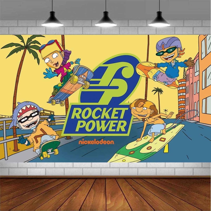 Roket Power Backdrop Banner Party Supplies Poster Movie Theme ...