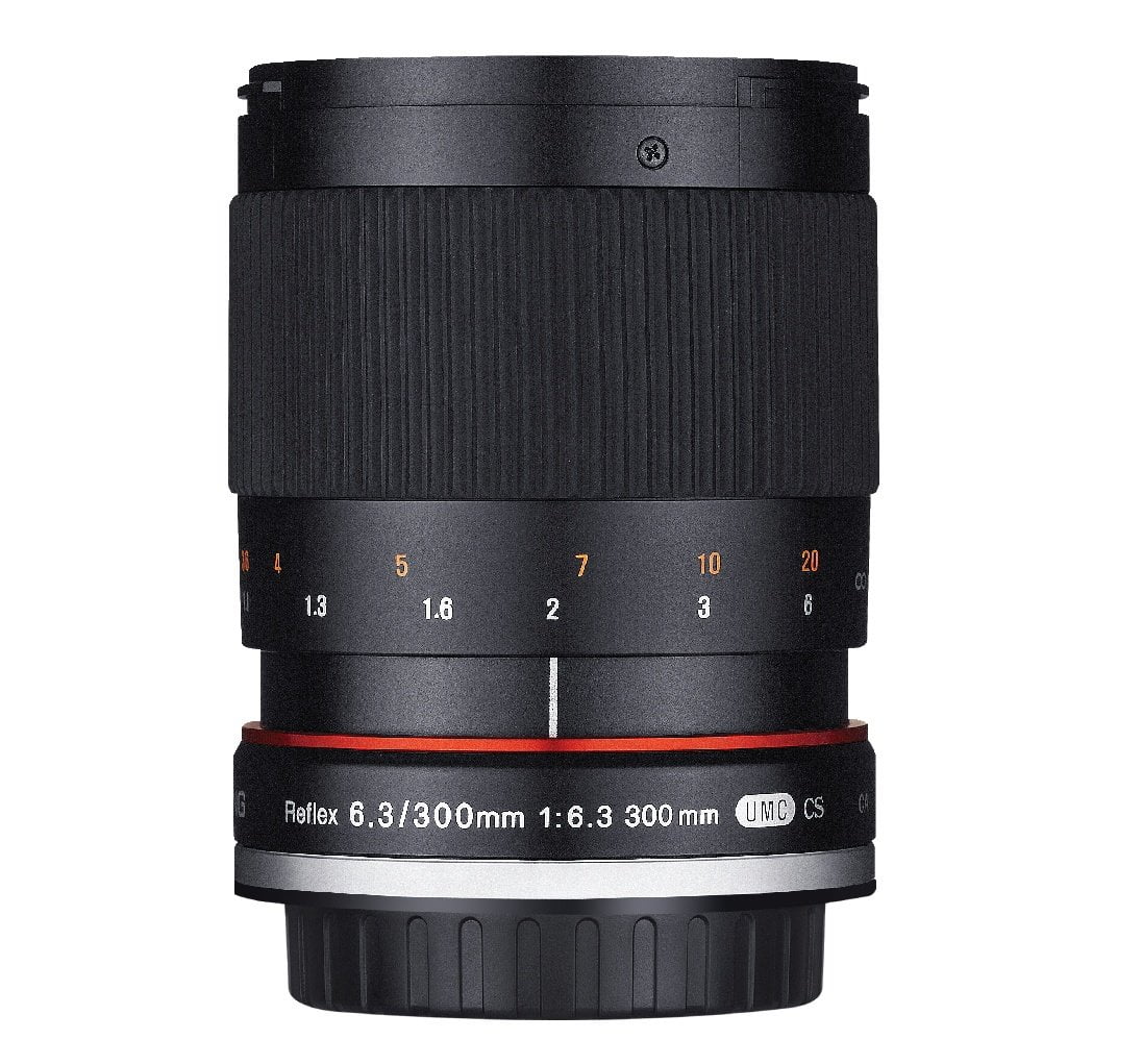 Rokinon 300mm F6.3 Compact Telephoto Lens for Mirrorless Cameras ...