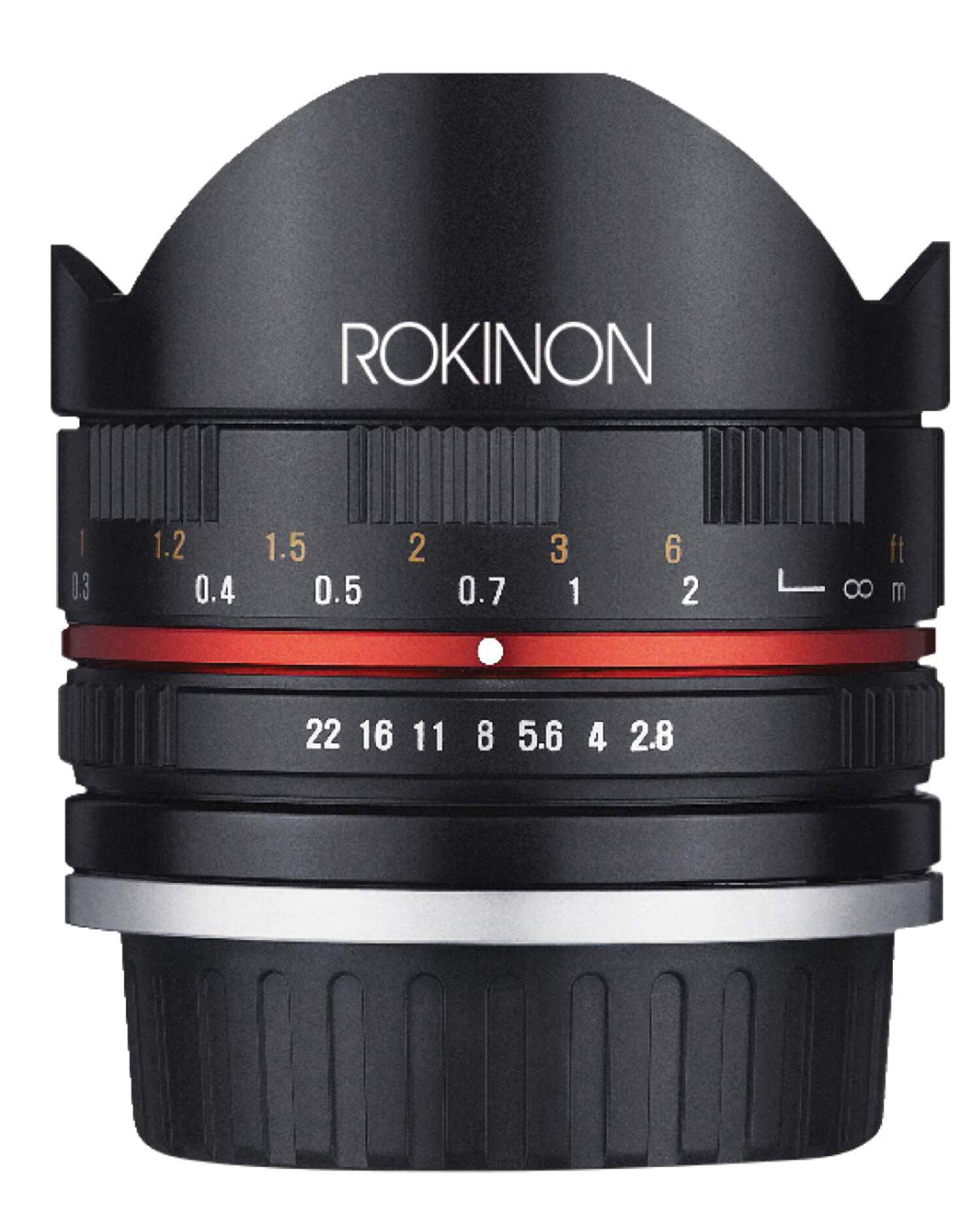 Rokinon 8mm F2.8 Compact Fisheye Lens - Walmart.com