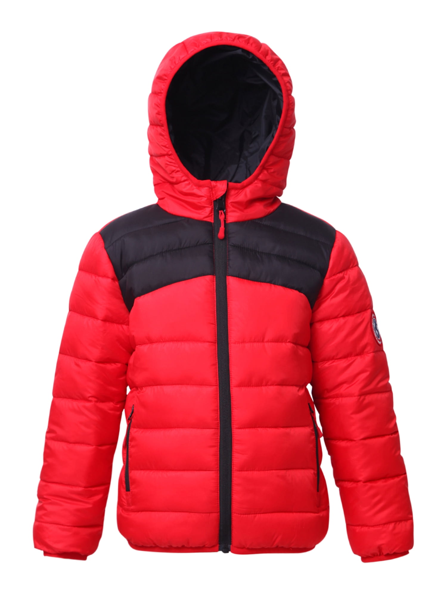 Rokka&Rolla Boys' Reversible Light Puffer Jacket Coat, Sizes 4-18 ...