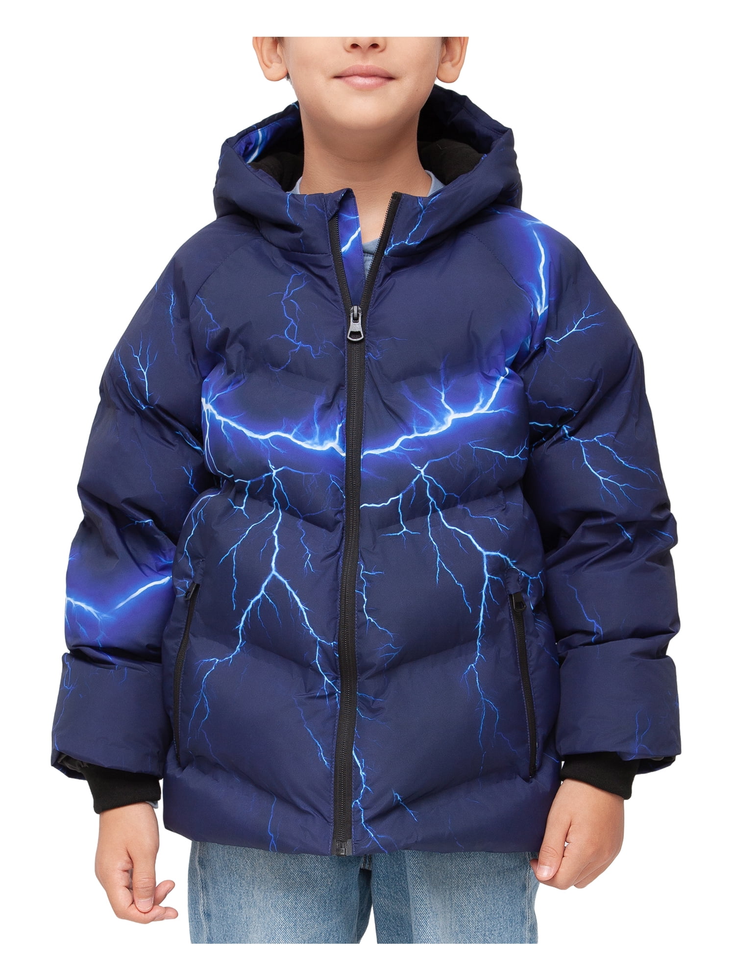 Rokka&Rolla Boys' Seamless Winter Coat Kids' Fleece Lined Jacket ...