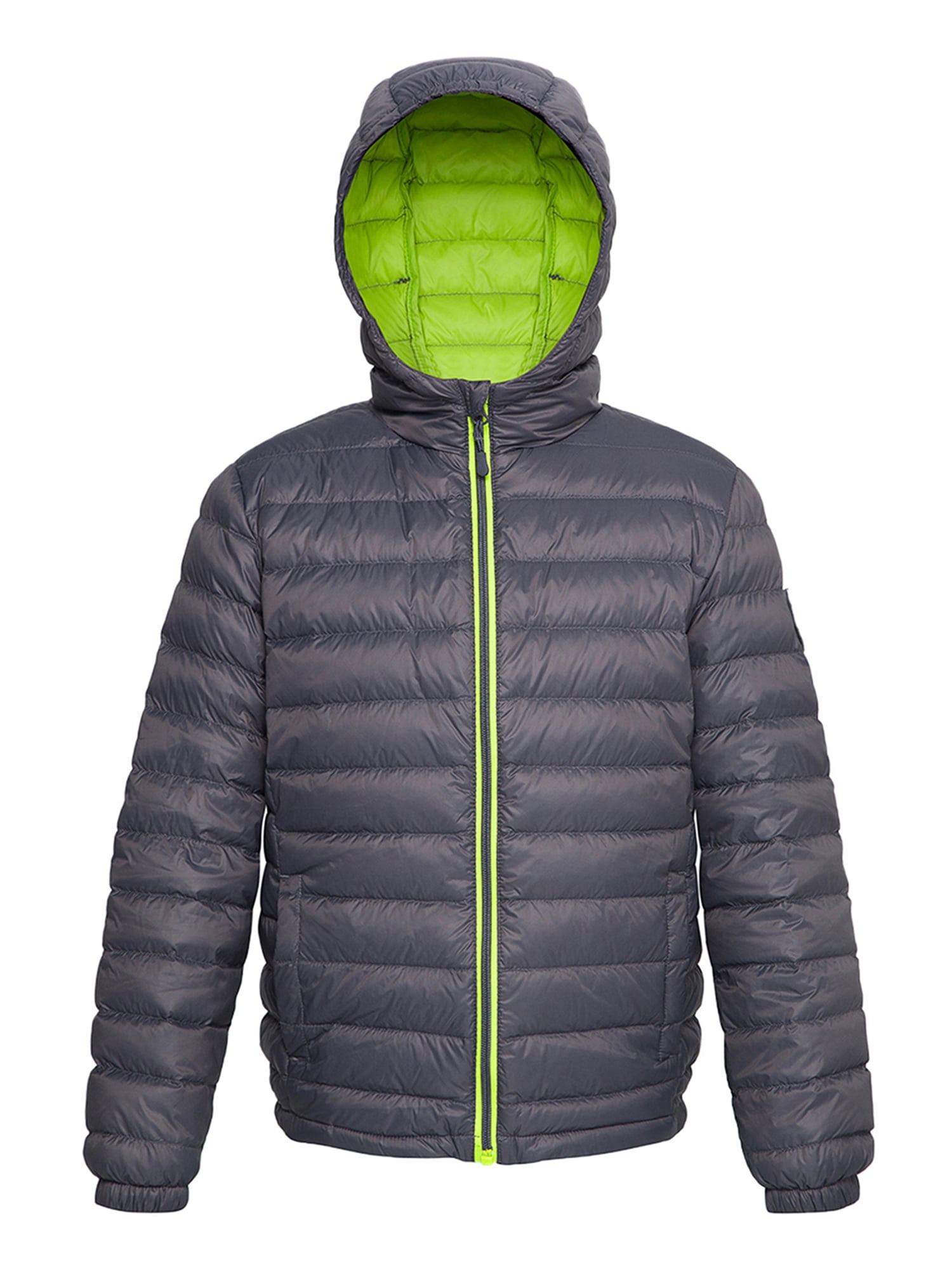 Rokka&Rolla Boys' Ultra-Light Real Down Packable Jacket, Sizes 4-18 ...