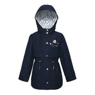 MGEOY Girls Rain Jackets Lightweight Waterproof Hooded Raincoats ...