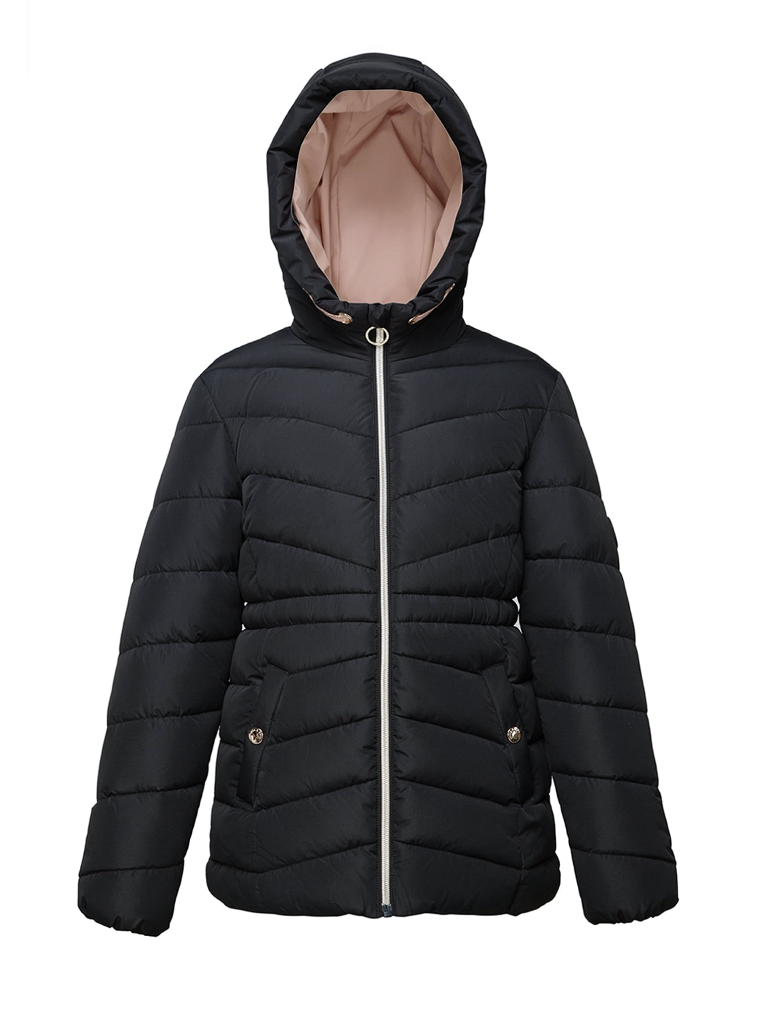 Rokka&Rolla Girls' Long Coat Puffer Jacket, Sizes 4-18 - Walmart.com