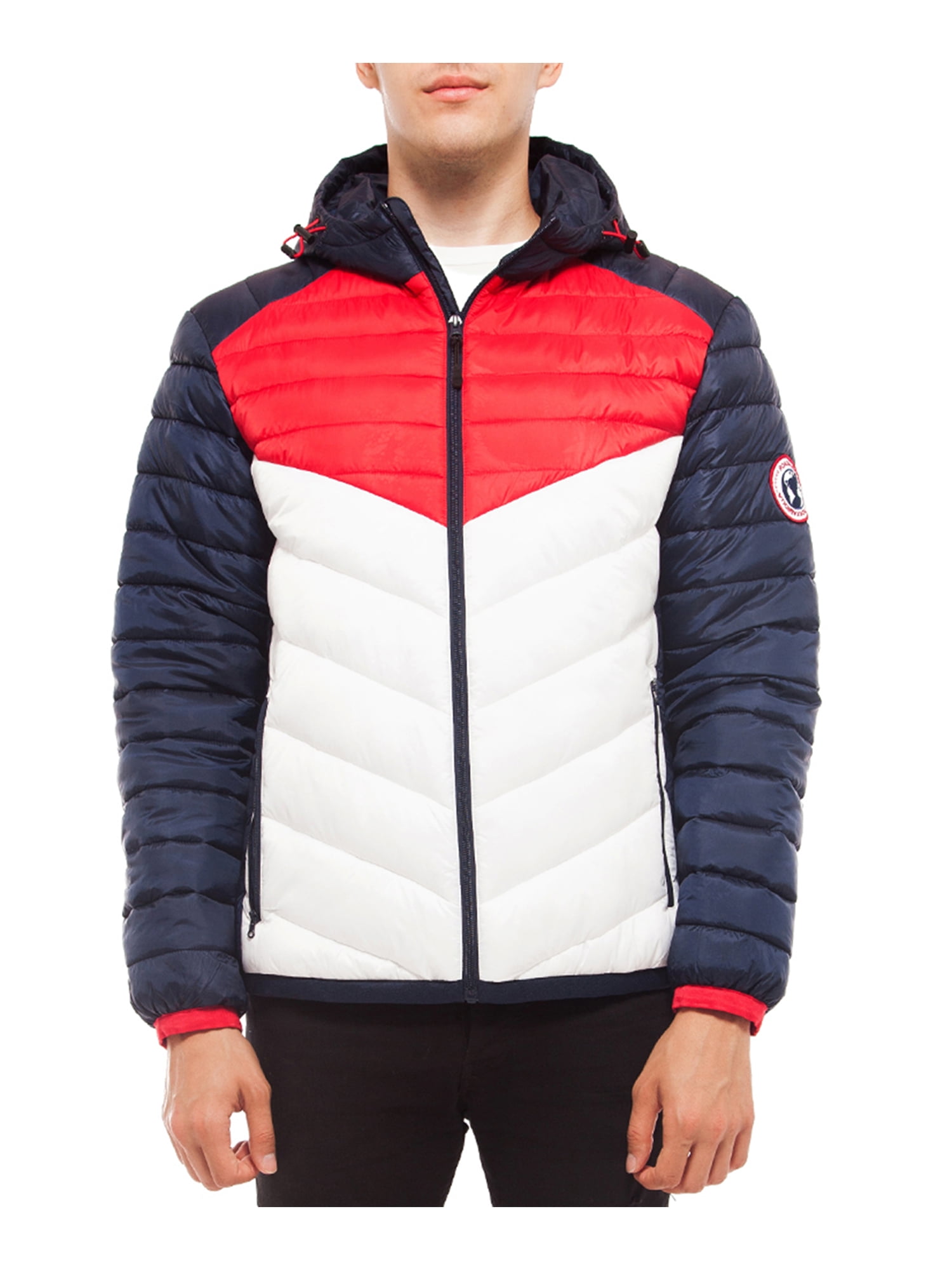 Rokka&Rolla Men's Light Puffer Jacket Coat, up to 2XL - Walmart.com