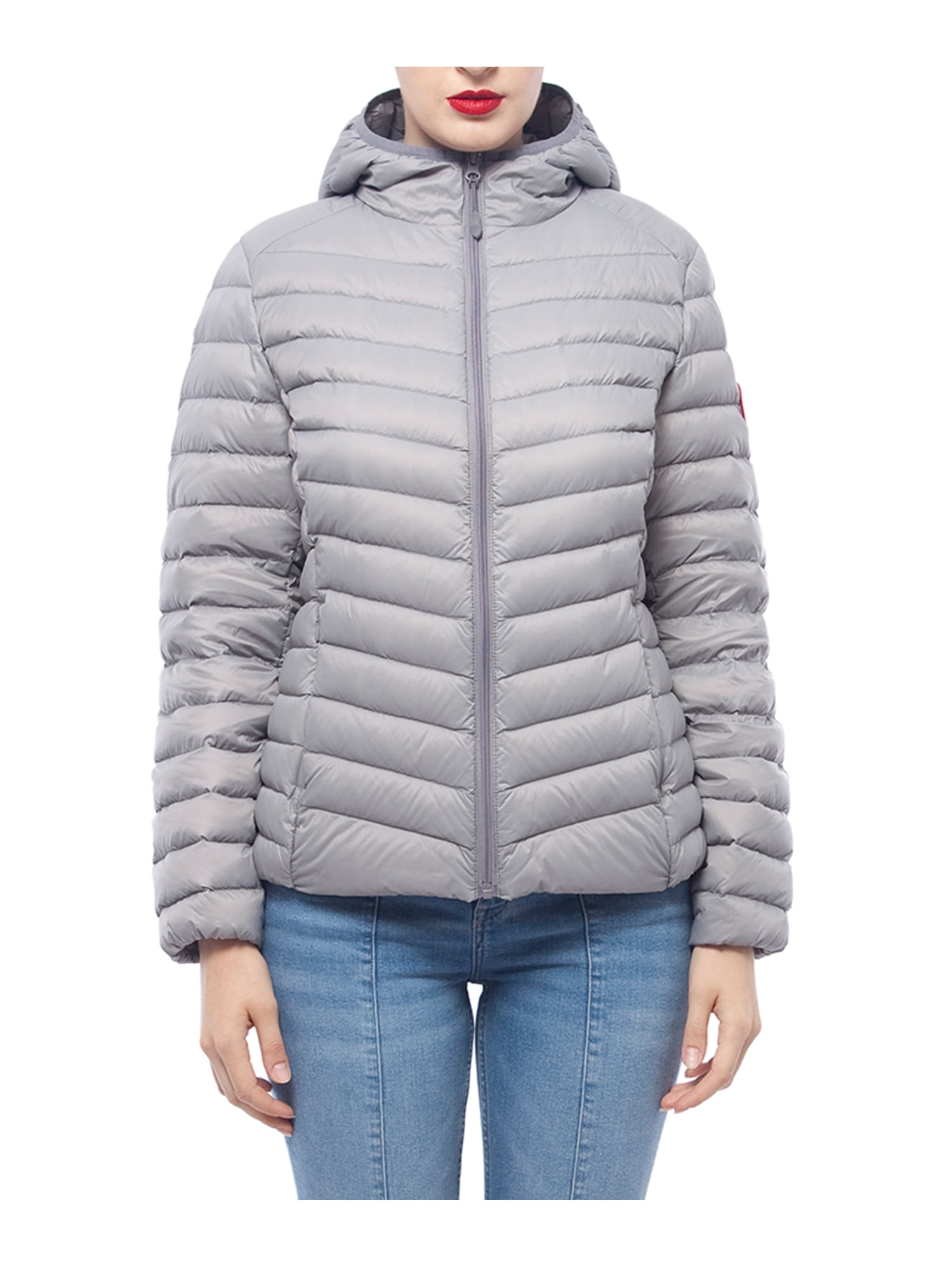 Rokka&Rolla Women's Ultra-Light REAL DOWN Jacket Packable Puffer Coat ...