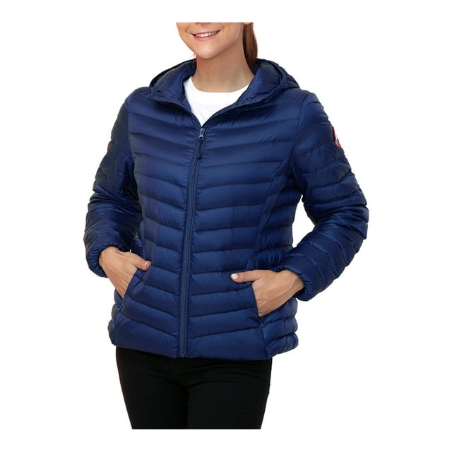 Rokka&Rolla Women's Ultra-Light REAL DOWN Jacket Packable Puffer Coat ...