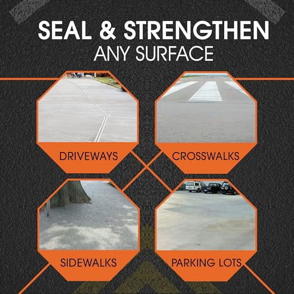 Roklin Systems Inc. FloMix Rapid Asphalt Repair 5 Gallon Kit - Walmart ...