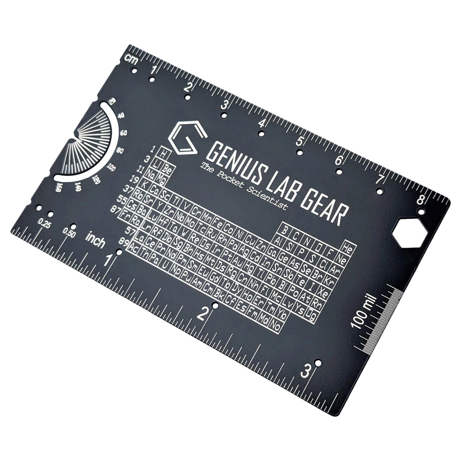 Rokment Alloy Engineering Ruler Pocket Wallet Engineering Scale and ...