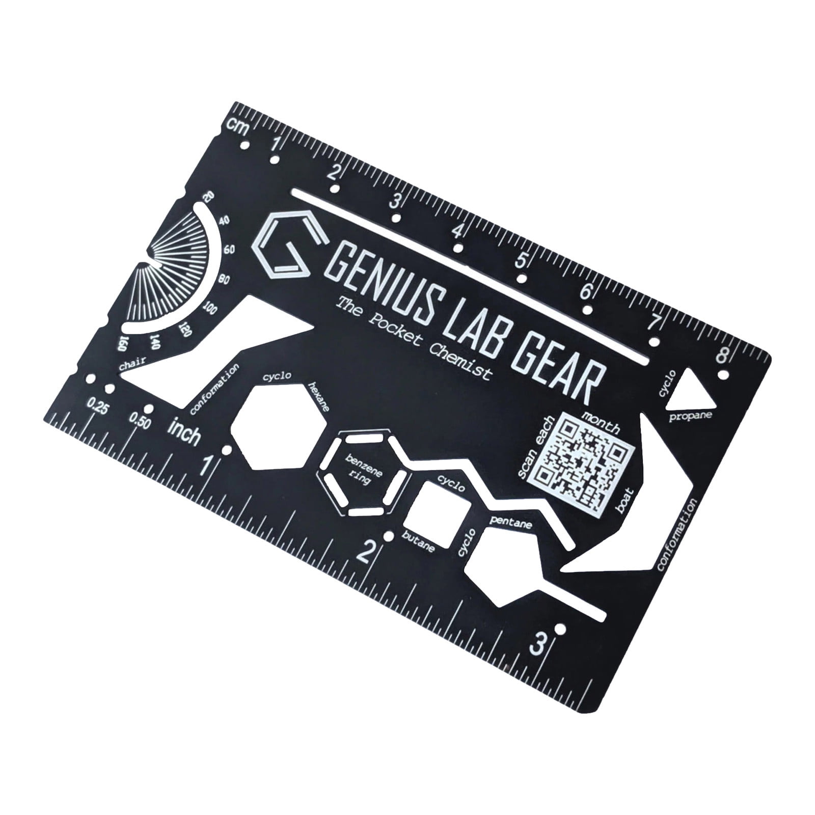 Rokment Alloy Engineering Ruler Pocket Wallet Engineering Scale and ...