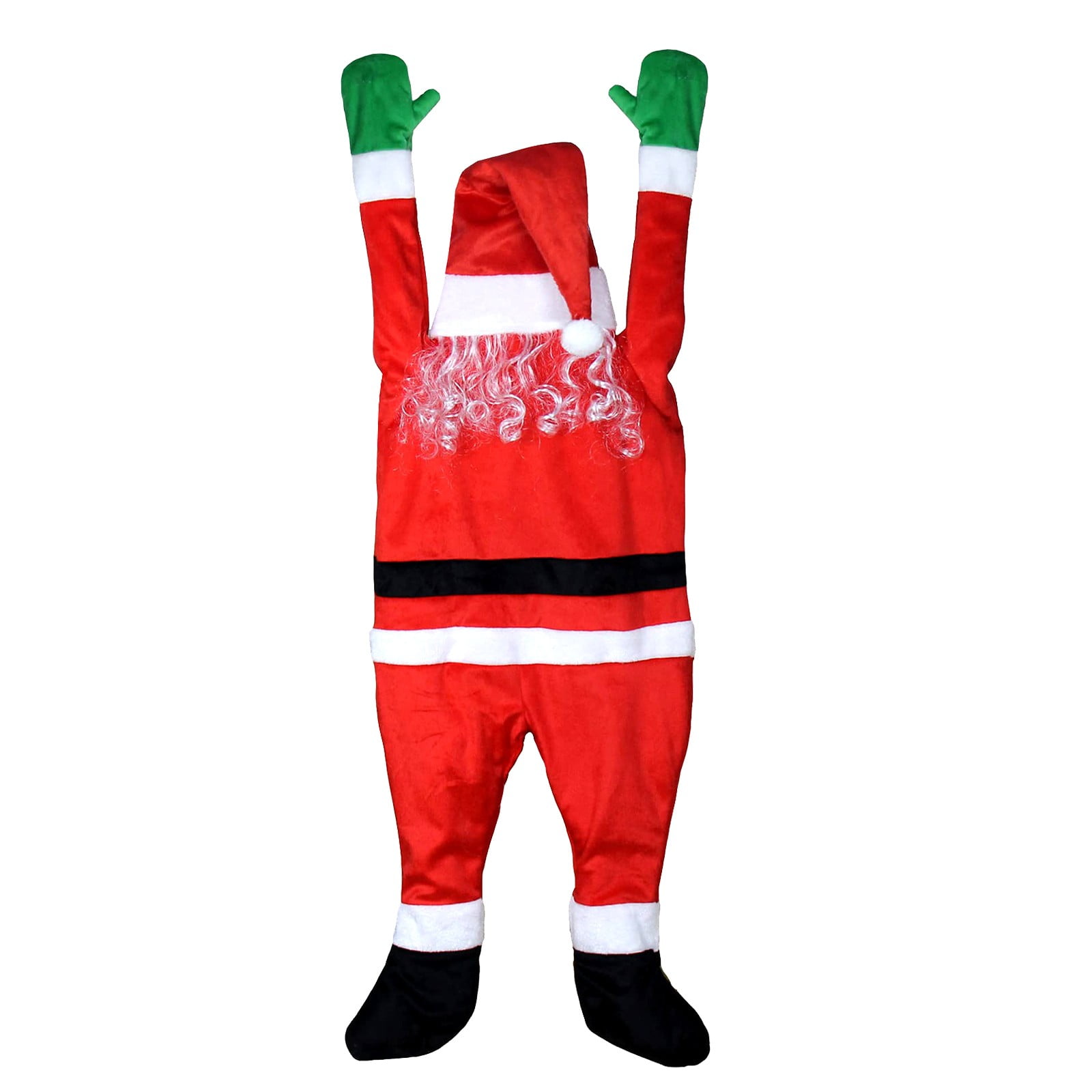 Rokment Hristmas Hanging Santa Christmas Outdoor Decoration For Gutter ...