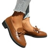 Rokment Mens Oxfords 2026 Spring Fall Leather Zip up Pointed Toe ...