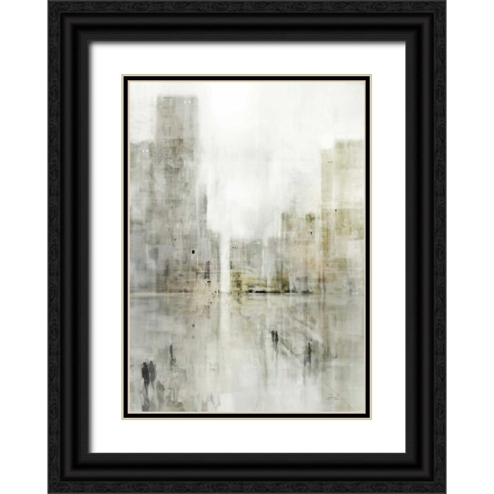 Roko, Ken 11x14 Black Ornate Wood Framed with Double Matting Museum Art ...