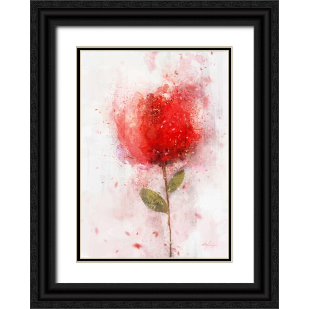 Roko, Ken 11x14 Black Ornate Wood Framed with Double Matting Museum Art ...