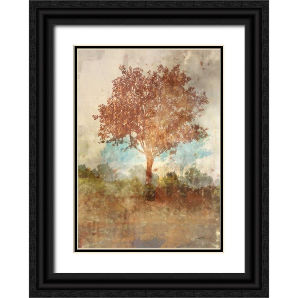 Roko, Ken 11x14 Black Ornate Wood Framed with Double Matting Museum Art ...