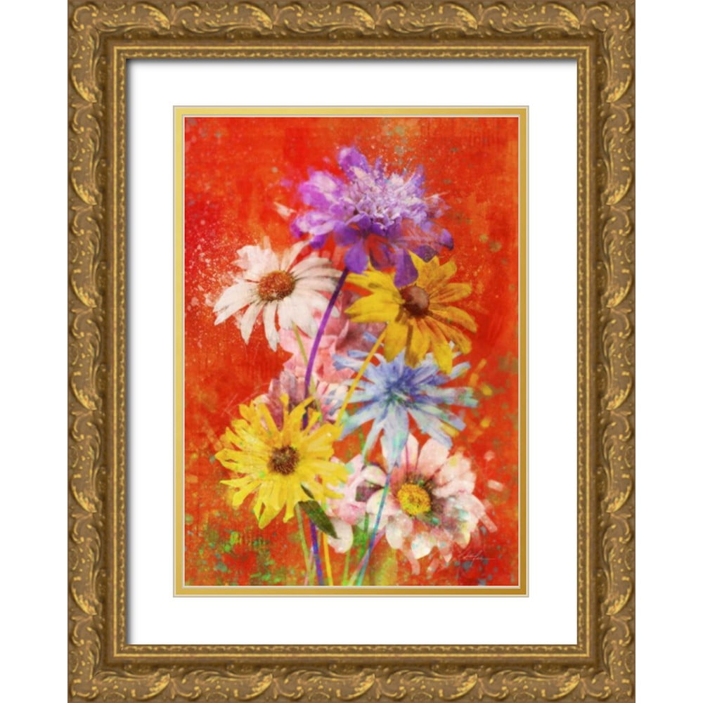 Roko, Ken 11x14 Gold Ornate Wood Framed with Double Matting Museum Art ...