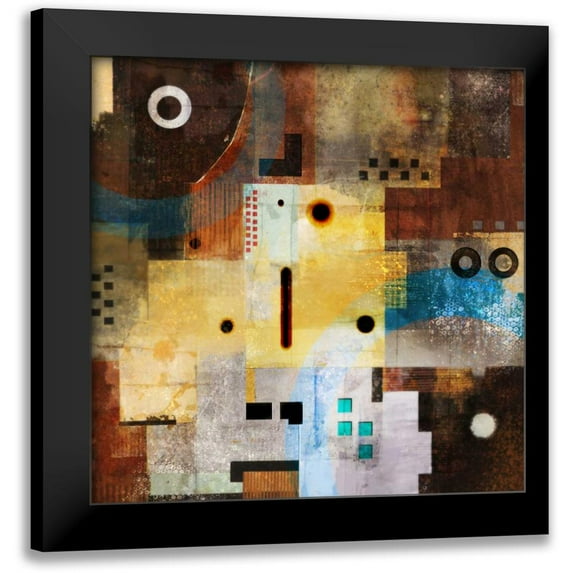 Roko, Ken 12x12 Black Modern Framed Museum Art Print Titled - Village ...
