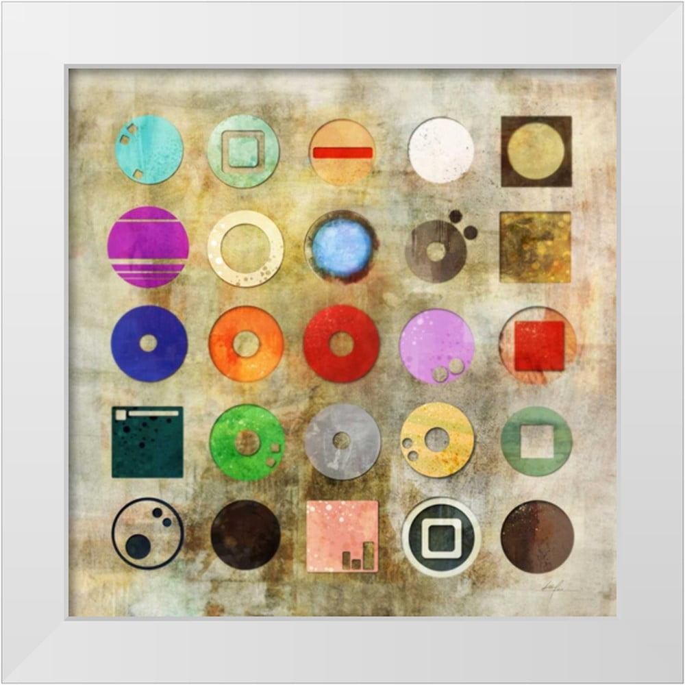 Roko, Ken 12x12 White Modern Wood Framed Museum Art Print Titled ...