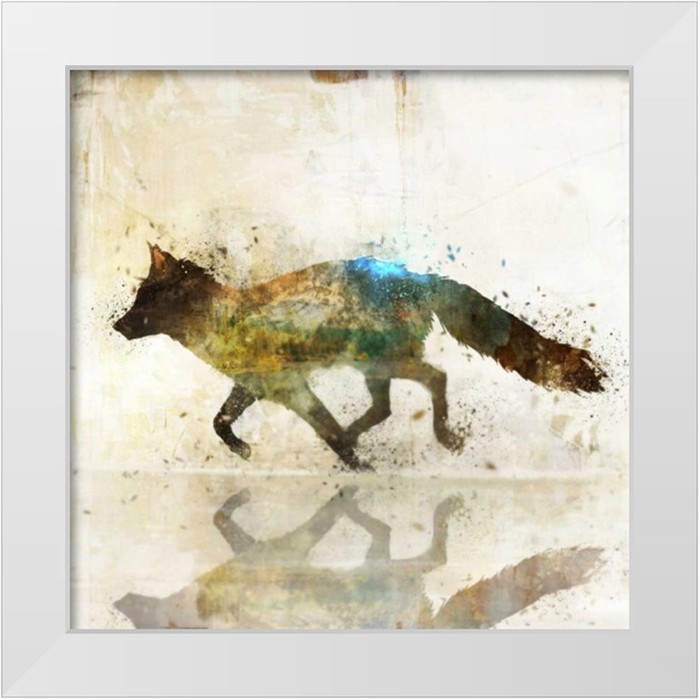 Roko, Ken 12x12 White Modern Wood Framed Museum Art Print Titled - Fox ...