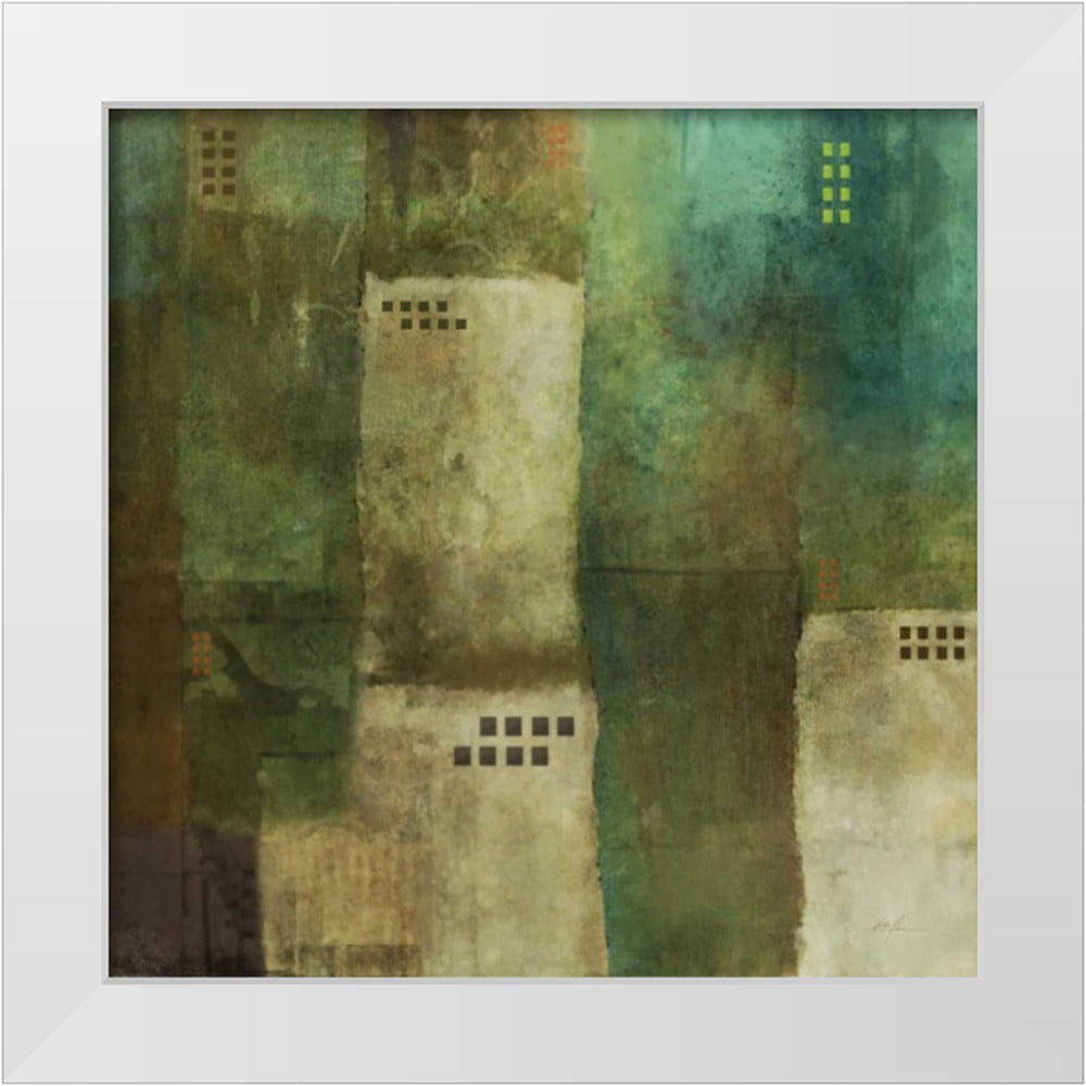 Roko, Ken 12x12 White Modern Wood Framed Museum Art Print Titled ...