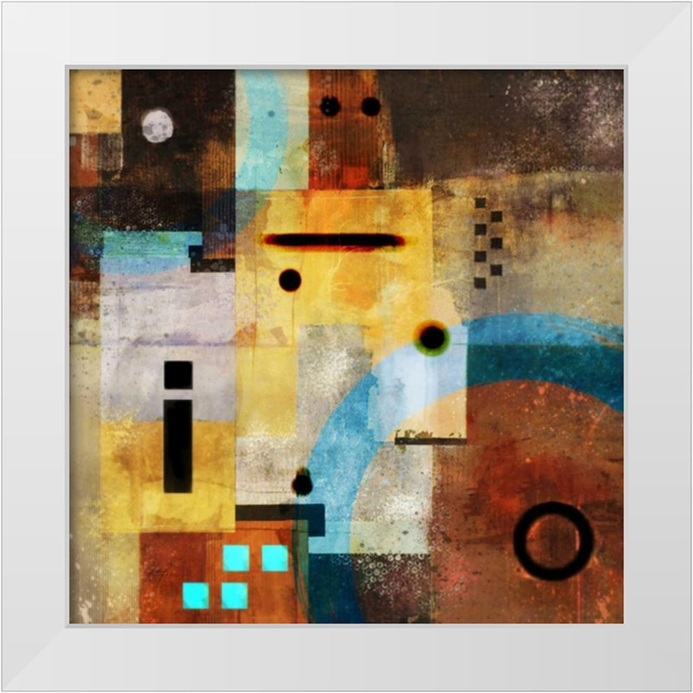 Roko, Ken 12x12 White Modern Wood Framed Museum Art Print Titled ...