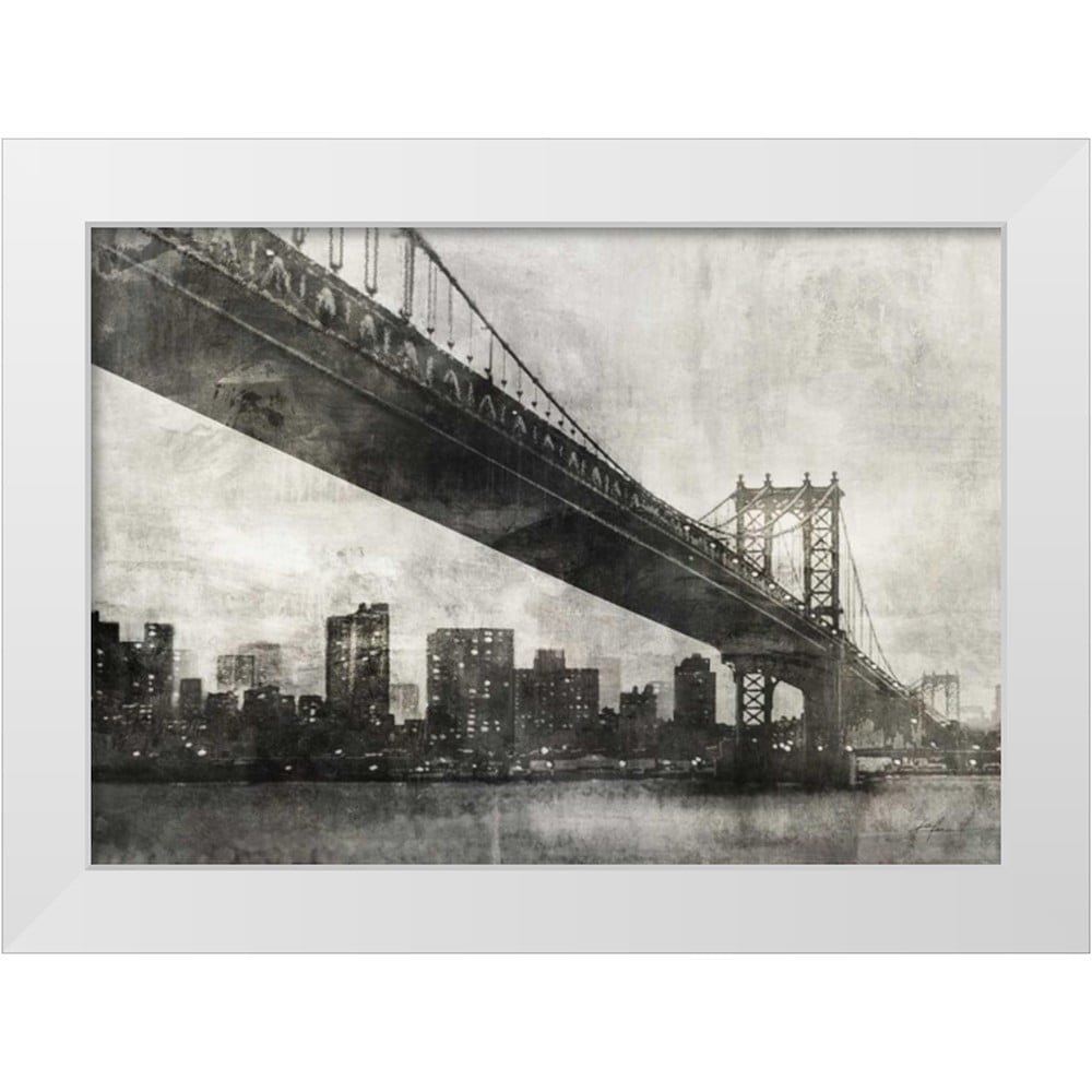 Roko, Ken 14x11 White Modern Wood Framed Museum Art Print Titled - City ...