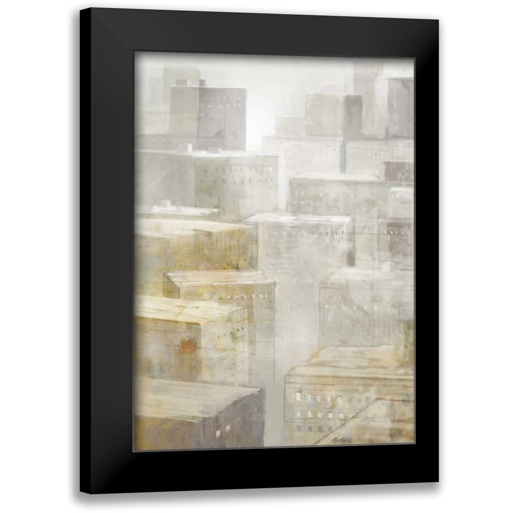 Roko, Ken 14x18 Black Modern Framed Museum Art Print Titled - City Fog ...
