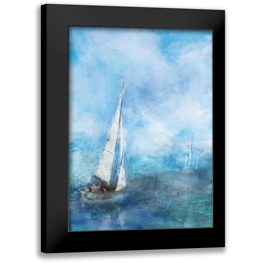 Roko, Ken 14x18 Black Modern Framed Museum Art Print Titled - Sailing ...