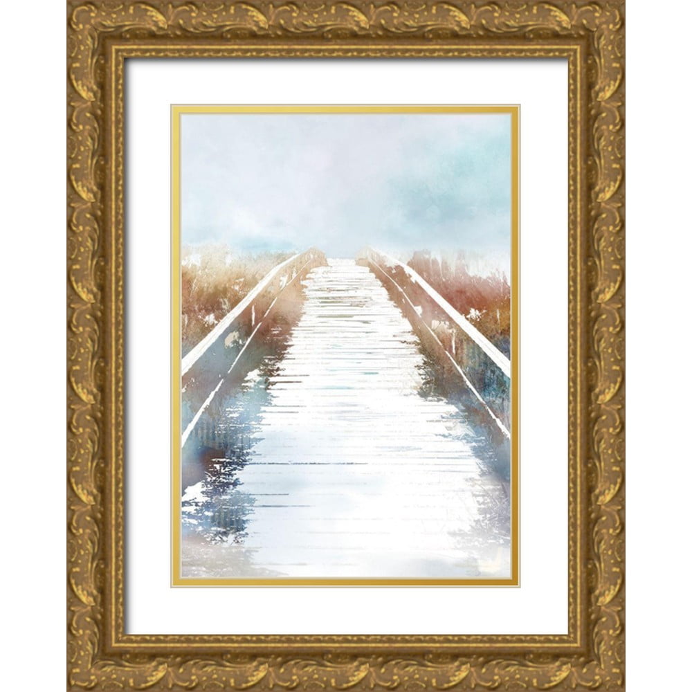 Roko, Ken 14x18 Gold Ornate Wood Framed with Double Matting Museum Art ...