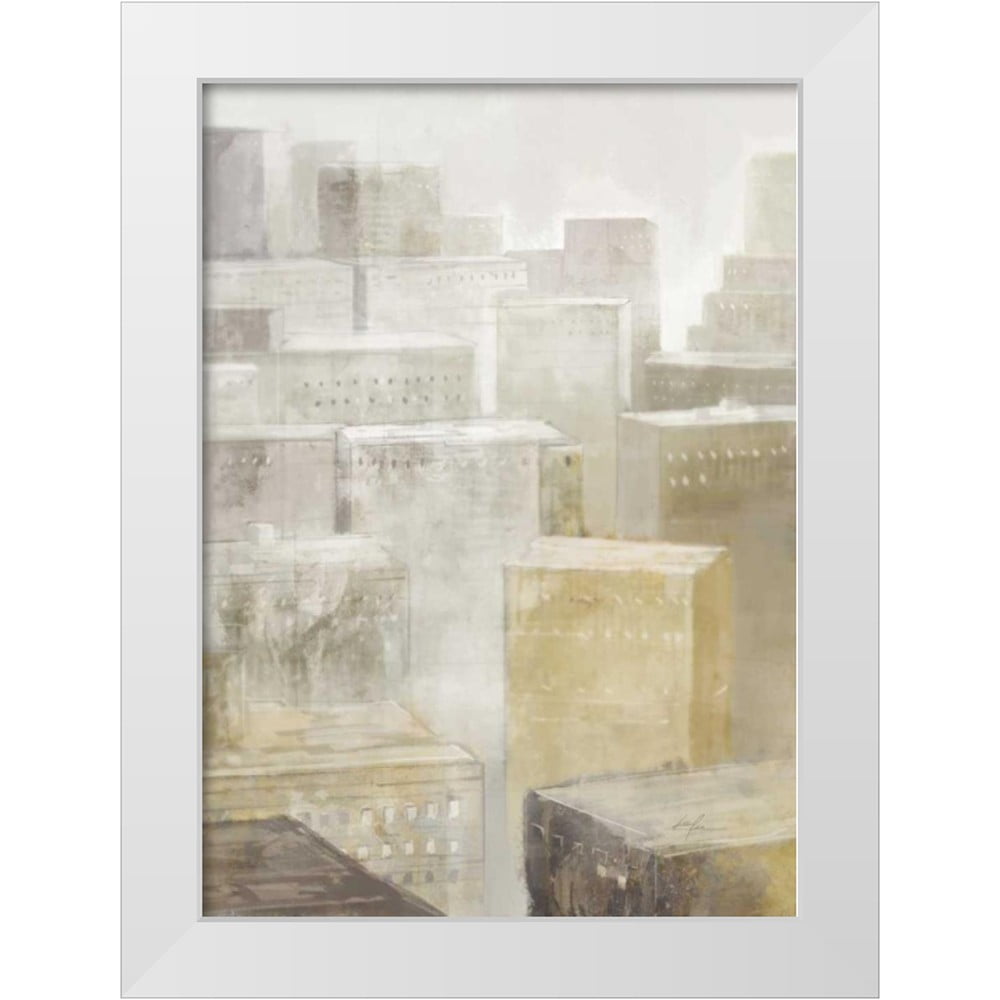 Roko, Ken 14x18 White Modern Wood Framed Museum Art Print Titled - City ...