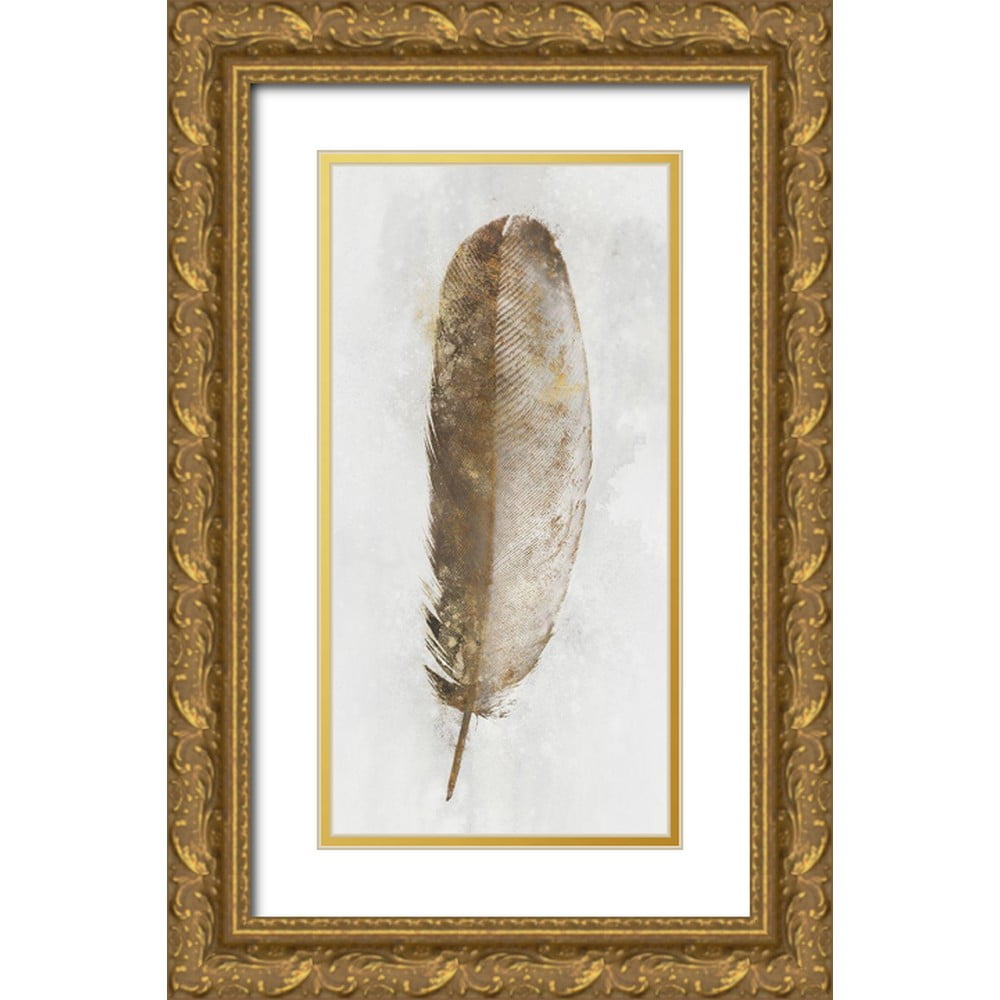 Roko, Ken 14x24 Gold Ornate Wood Framed with Double Matting Museum Art ...