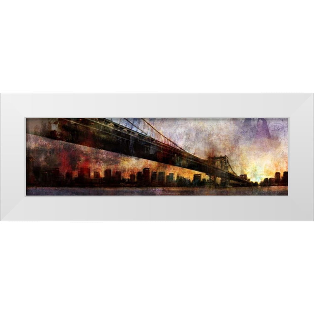 Roko, Ken 14x7 White Modern Wood Framed Museum Art Print Titled - Under ...