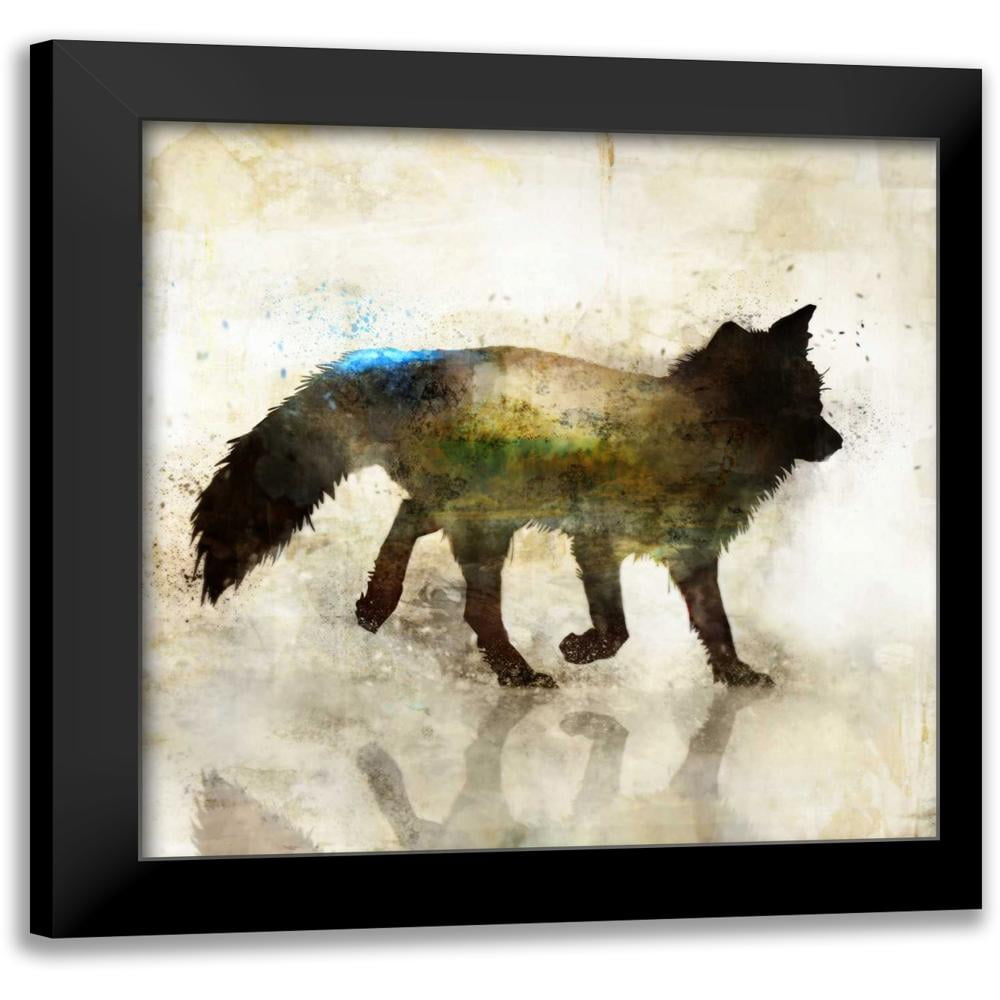 Roko, Ken 15x15 Black Modern Framed Museum Art Print Titled - Fox Joy I ...