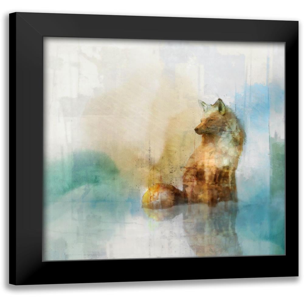 Roko, Ken 15x15 Black Modern Framed Museum Art Print Titled - Fox on ...