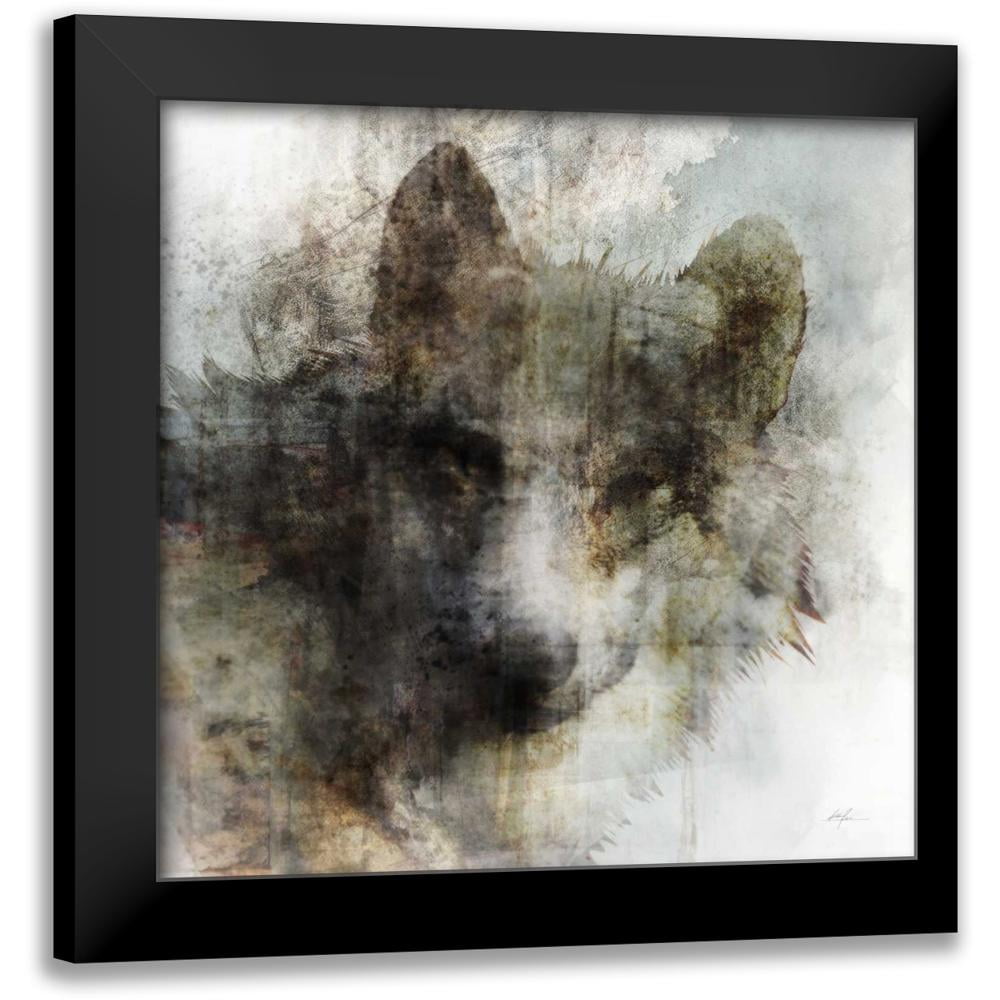 Roko, Ken 15x15 Black Modern Framed Museum Art Print Titled - Wolf Call ...
