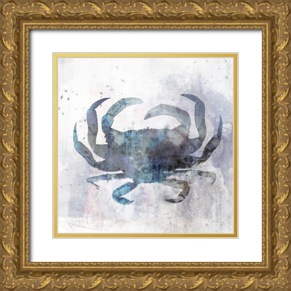 Roko, Ken 15x15 Gold Ornate Wood Framed with Double Matting Museum Art ...