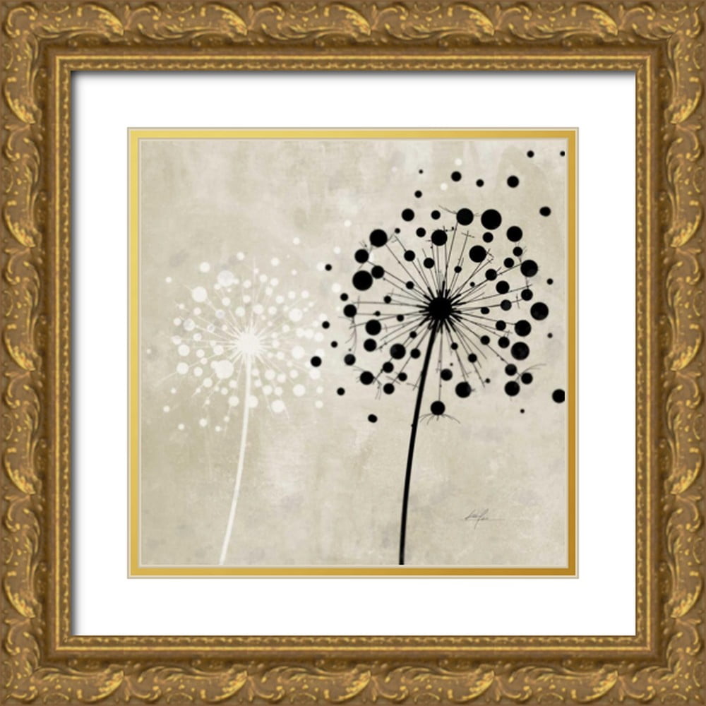 Roko, Ken 15x15 Gold Ornate Wood Framed with Double Matting Museum Art ...