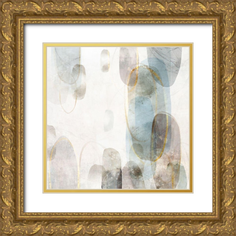 Roko, Ken 15x15 Gold Ornate Wood Framed with Double Matting Museum Art ...
