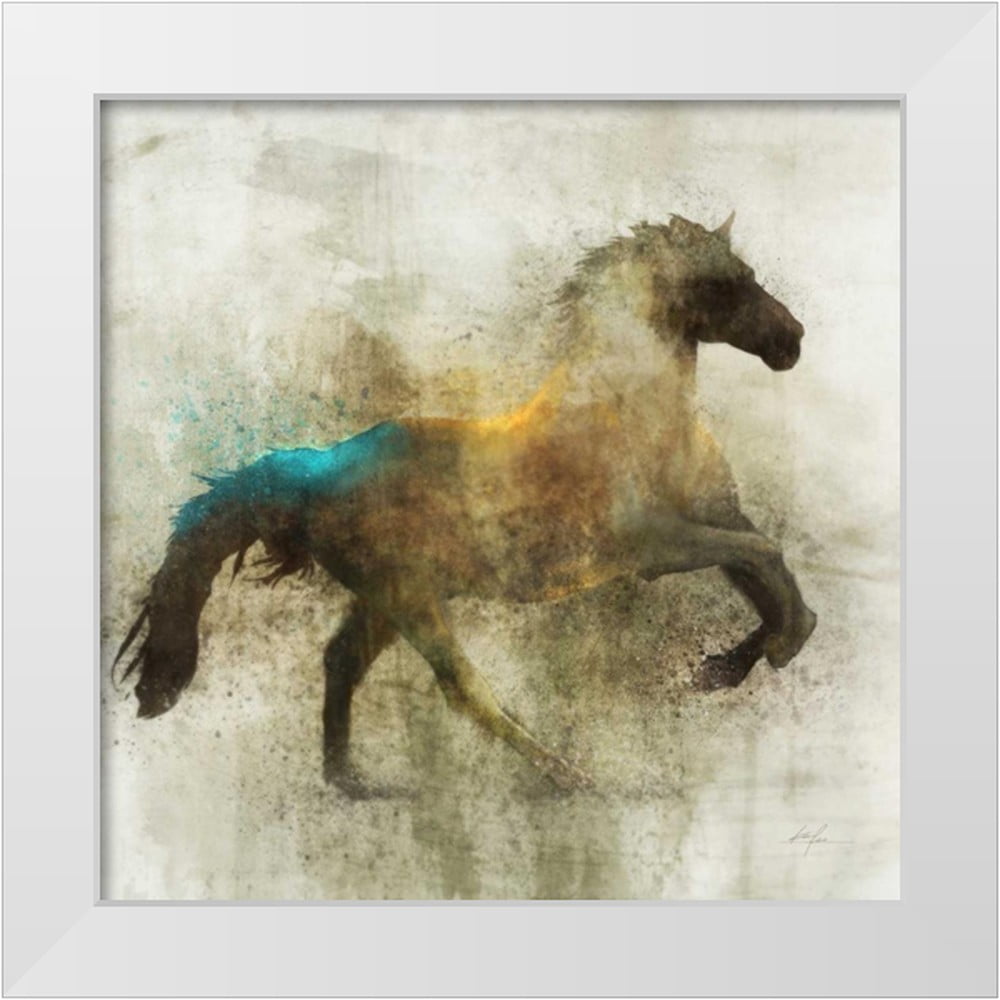 Roko, Ken 15x15 White Modern Wood Framed Museum Art Print Titled - Lone ...