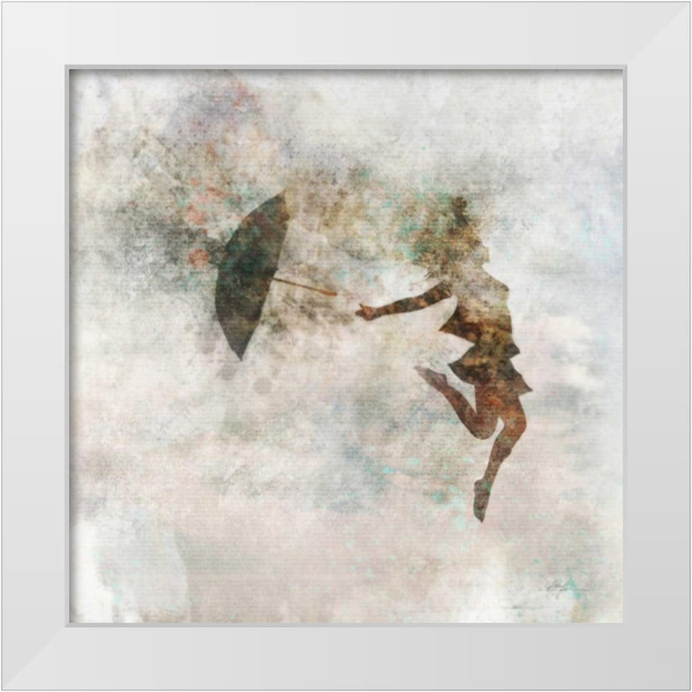 Roko, Ken 15x15 White Modern Wood Framed Museum Art Print Titled - Rain ...