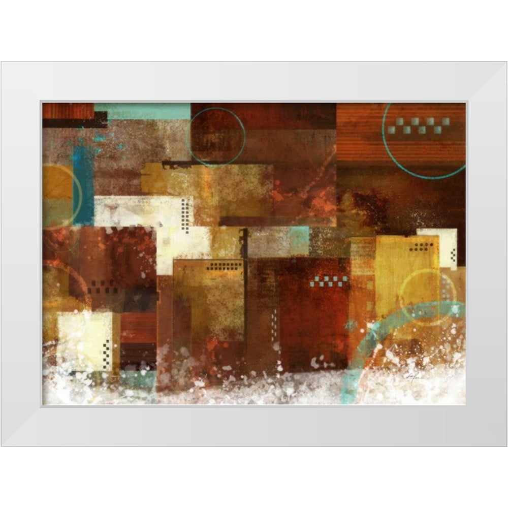 Roko, Ken 18x14 White Modern Wood Framed Museum Art Print Titled ...