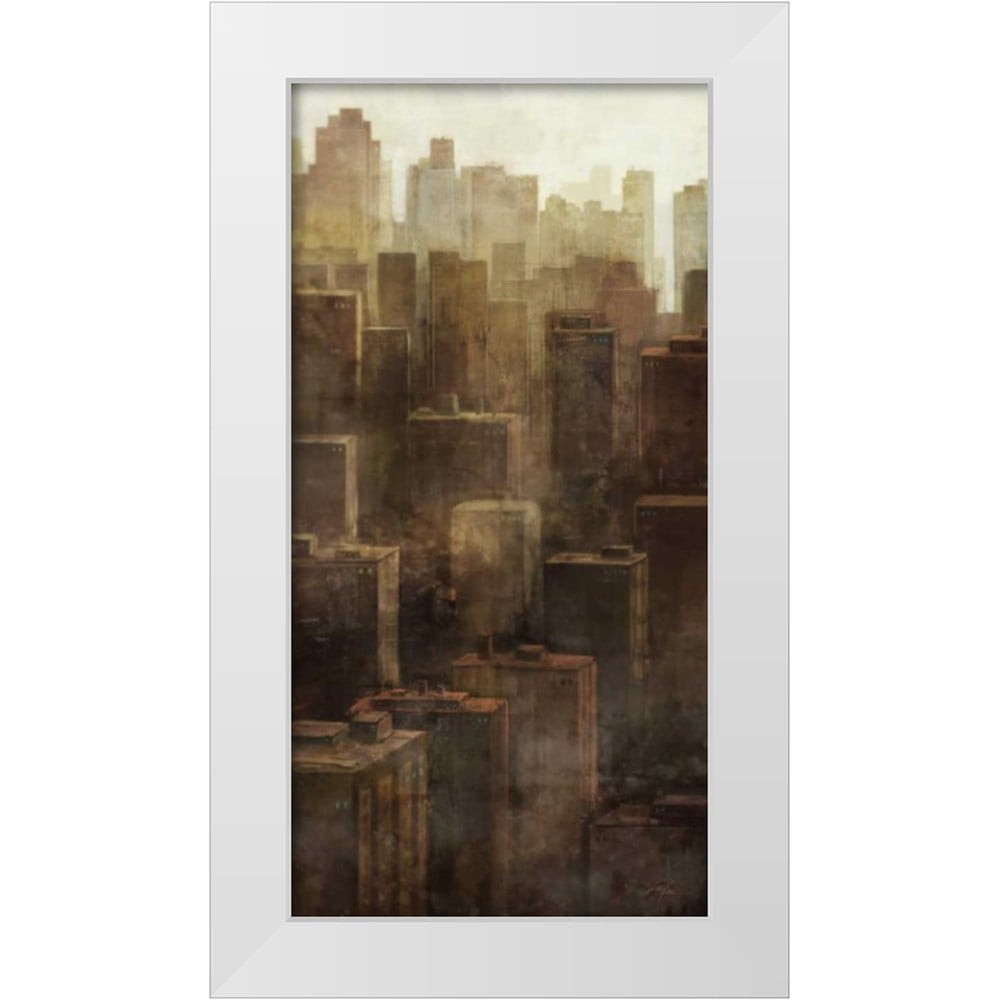 Roko, Ken 18x32 White Modern Wood Framed Museum Art Print Titled ...