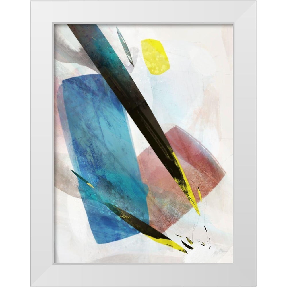 Roko, Ken 19x24 White Modern Wood Framed Museum Art Print Titled ...