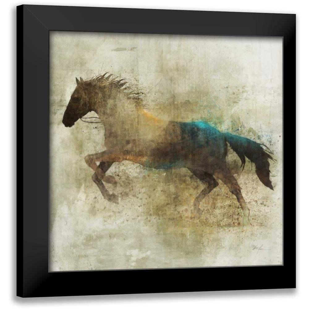 Roko, Ken 20x20 Black Modern Framed Museum Art Print Titled - Lone Star ...