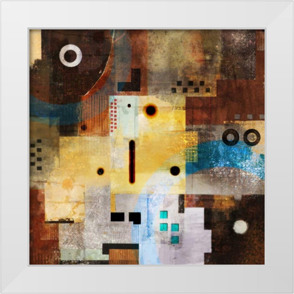 Roko, Ken 20x20 White Modern Wood Framed Museum Art Print Titled ...