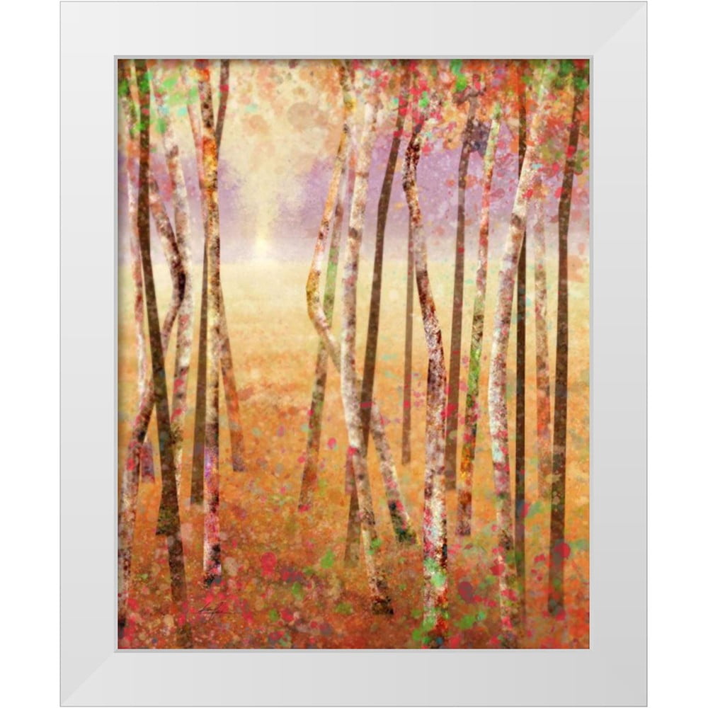 Roko, Ken 20x24 White Modern Wood Framed Museum Art Print Titled ...