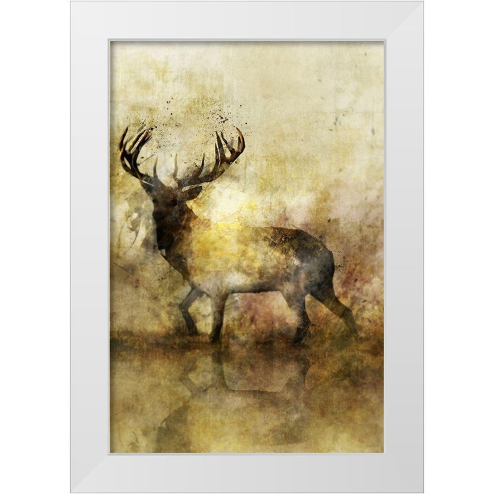 Roko, Ken 23x32 White Modern Wood Framed Museum Art Print Titled - Calm ...