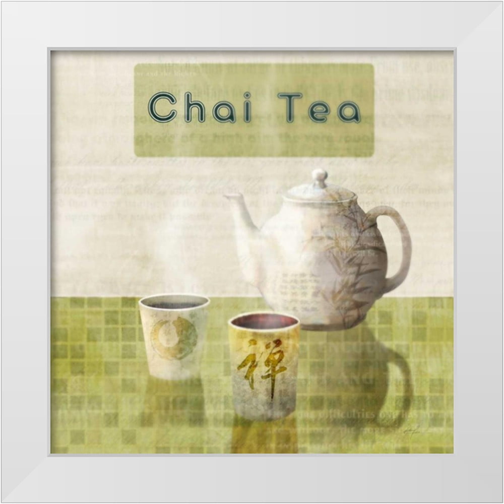Roko, Ken 26x26 White Modern Wood Framed Museum Art Print Titled - Chai ...
