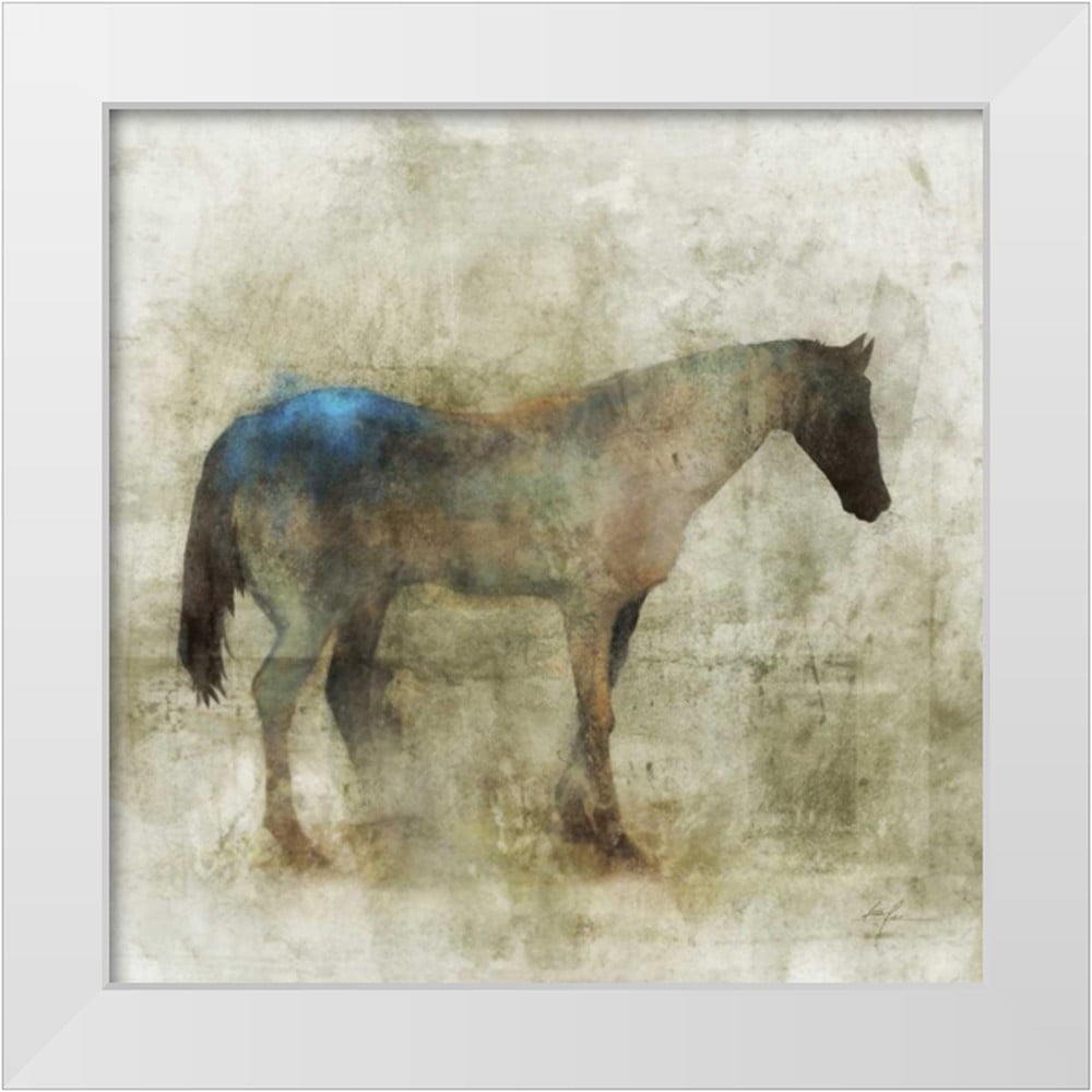 Roko, Ken 26x26 White Modern Wood Framed Museum Art Print Titled - Lone ...